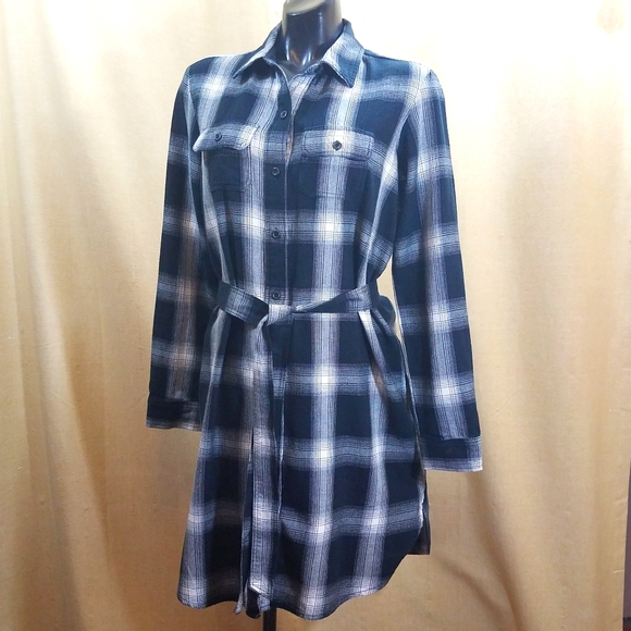 Universal Thread | Dresses | Universal Threads Flannel Shirt Dress ...